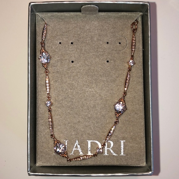 Nadri | Jewelry | Rose Gold Nadri Necklace | Poshmark